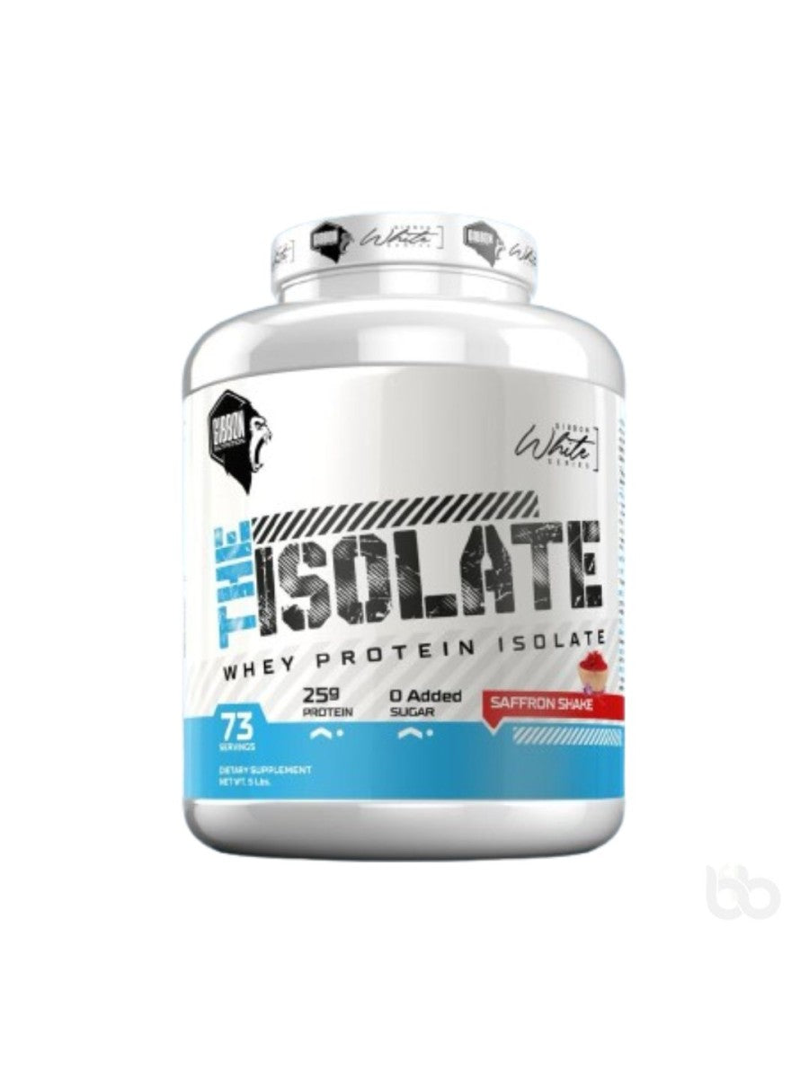 Gibbon Nutrition White Series Isolate Protein 5lbs – Body Armor