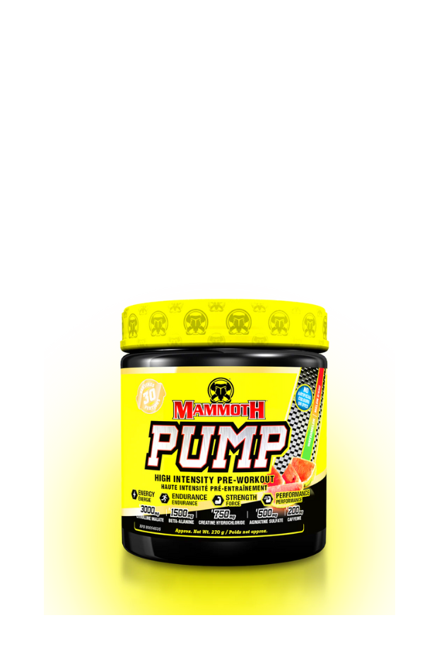 Pump: Pre-Workout – Body Armor